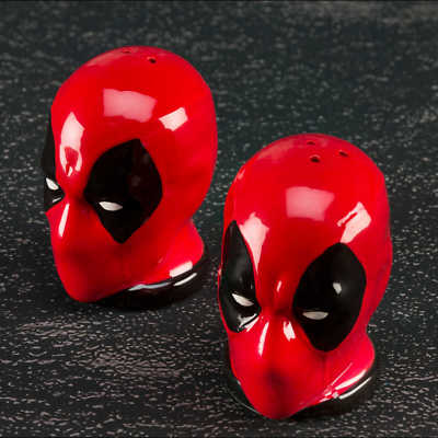 Marvel Comics: Deadpool: Salt & Pepper Shakers Brand New Unused in ...