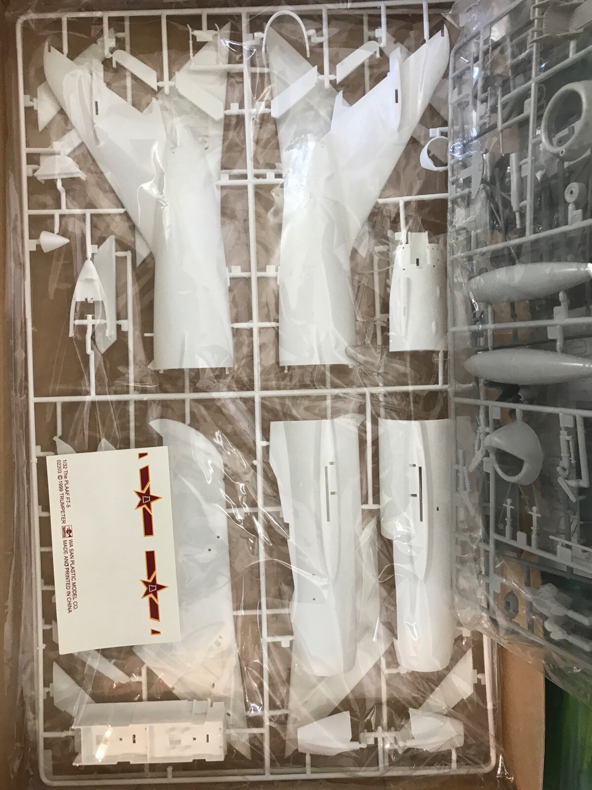 Trumpeter 1/32 Model Airplane Kit The Pla Air Force FT-5 Training Plane ...