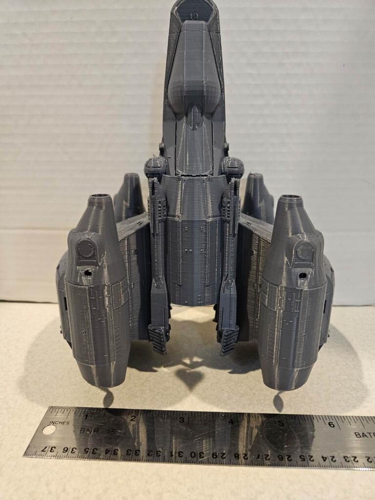Gunstar from The Last Starfighter 3d Printed Fully Assebled 8in | eBay