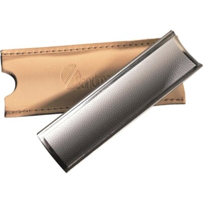 Sandman Stainless Steel Pool and Snooker Cue Tip File & Leather Wallet ...