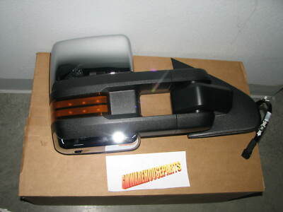 2015-2018 SILVERADO SIERA PASSENGER CHROME POWER FOLDING TRAILER MIRROR ...