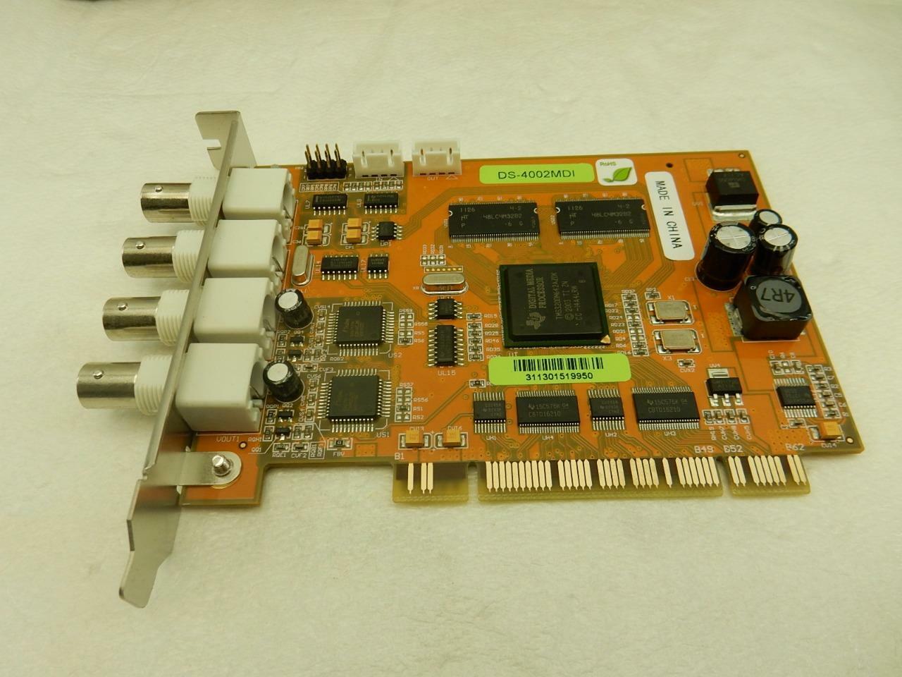 Ds-4002mdi Hikvision PCI Matrix Decode Board 2-channel Audio and Video Output for sale online | eBay