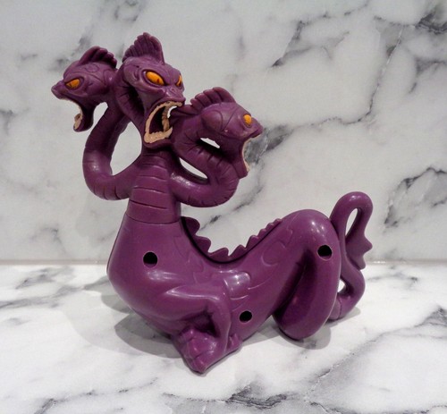 Vintage 90s Disney McDonalds Happy Meal Toy - Hercules Hydra - Action ...
