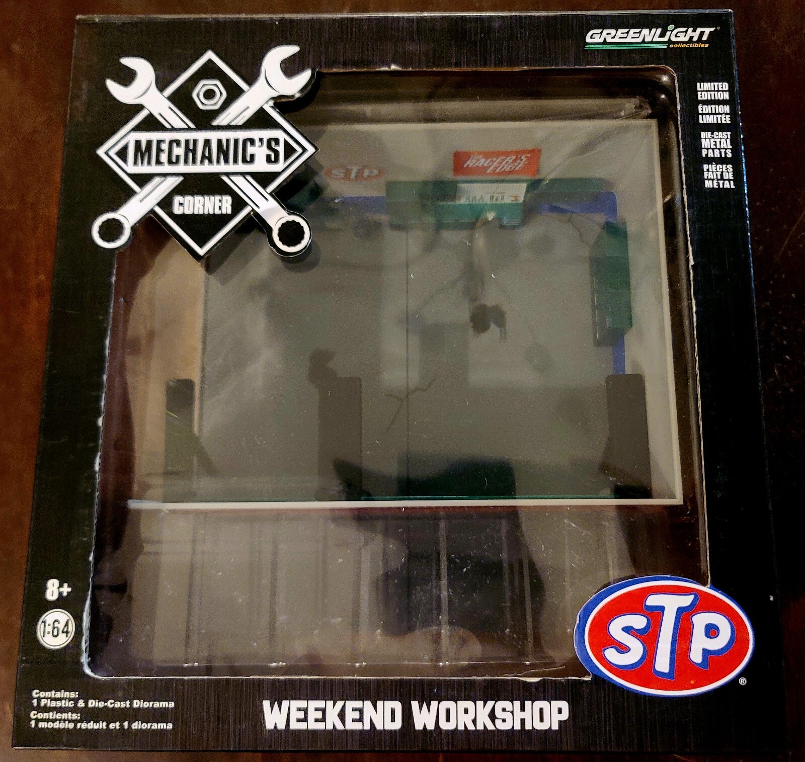 Greenlight Mechanic's Corner STP Weekend Workshop Green Machine CHASE ...