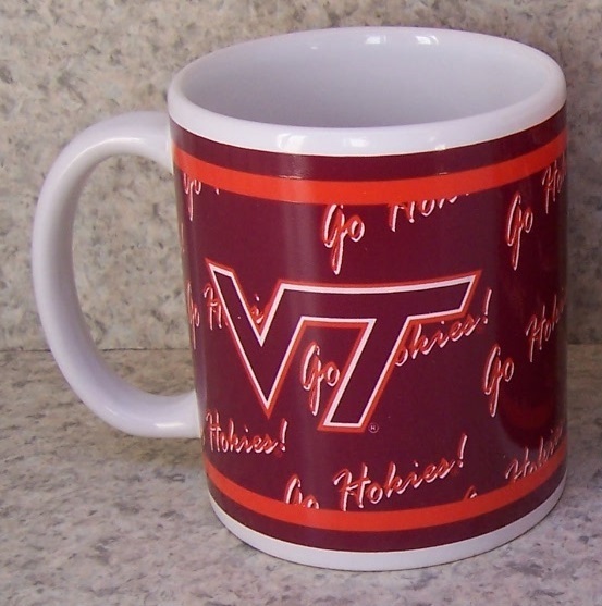 Coffee Mug NCAA Virginia Tech Hokies NEW 11 ounce cup with gift box | eBay