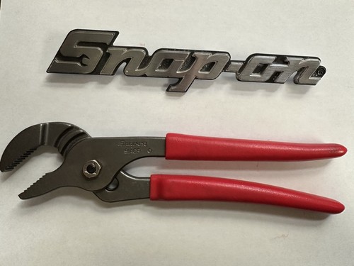 Snap-On Tools 9" Adjustable Joint Interlocking Channel Pliers (Red) | eBay
