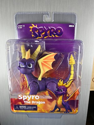 NECA ~ SPYRO THE DRAGON ACTION FIGURE ~ New & Unopened ~ RARE | eBay