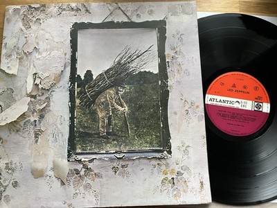 Led Zeppelin Fourth/Untitled Album UK Red/Plum First Press Nr Mint ...
