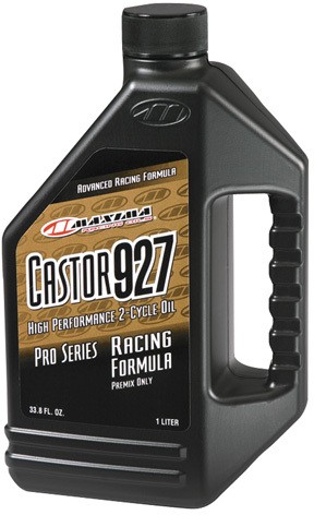 Maxima Castor 927 2T Oil - 16oz. Motorcycle ATV/UTV Street Bike Dirt ...