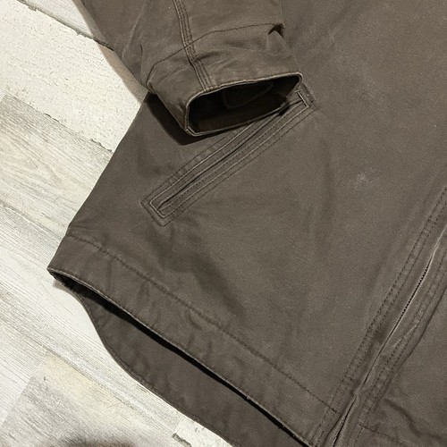 Dri Duck 5087 Men’s XL Dark Brown Canvas Quilted Lined Outlaw Jacket ...