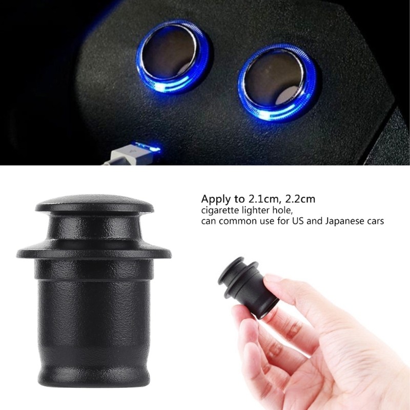 Universal In Car Plug Socket Stoppers Cover Trim Dustproof | eBay UK