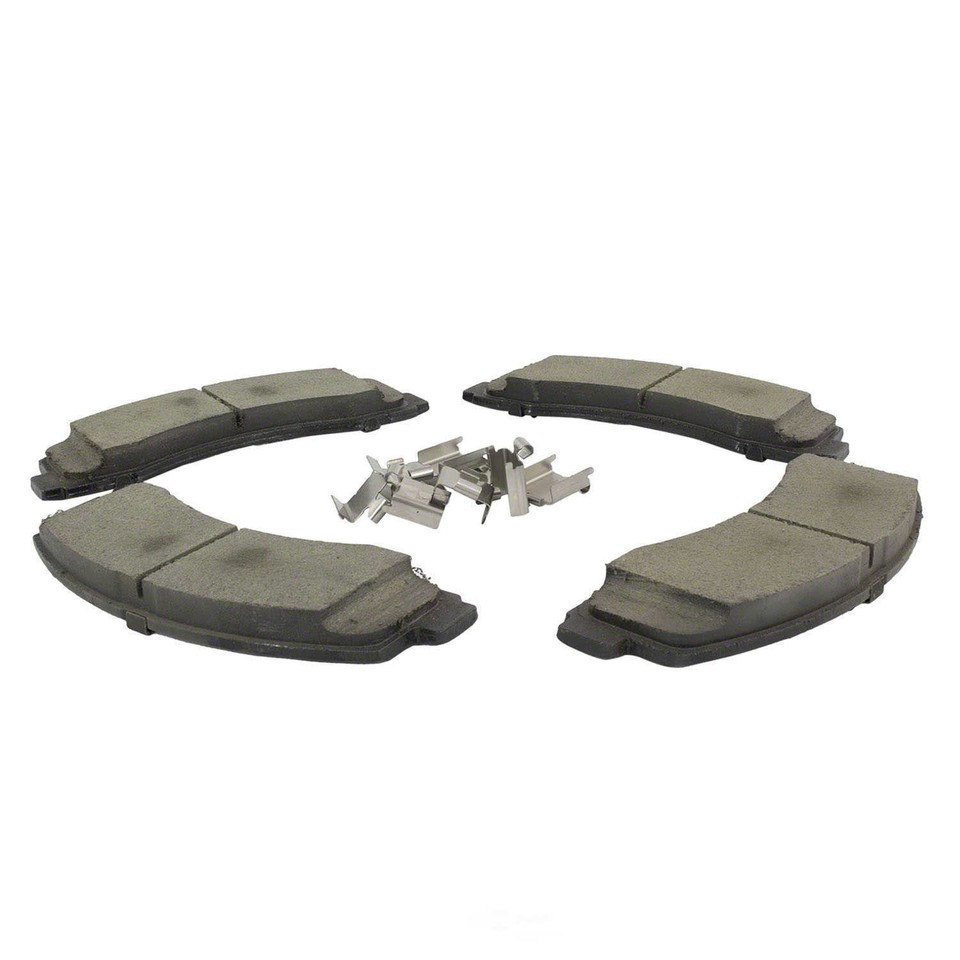 Disc Brake Pad Set-Pads - Standard Premium - Integrally Molded Organic ...