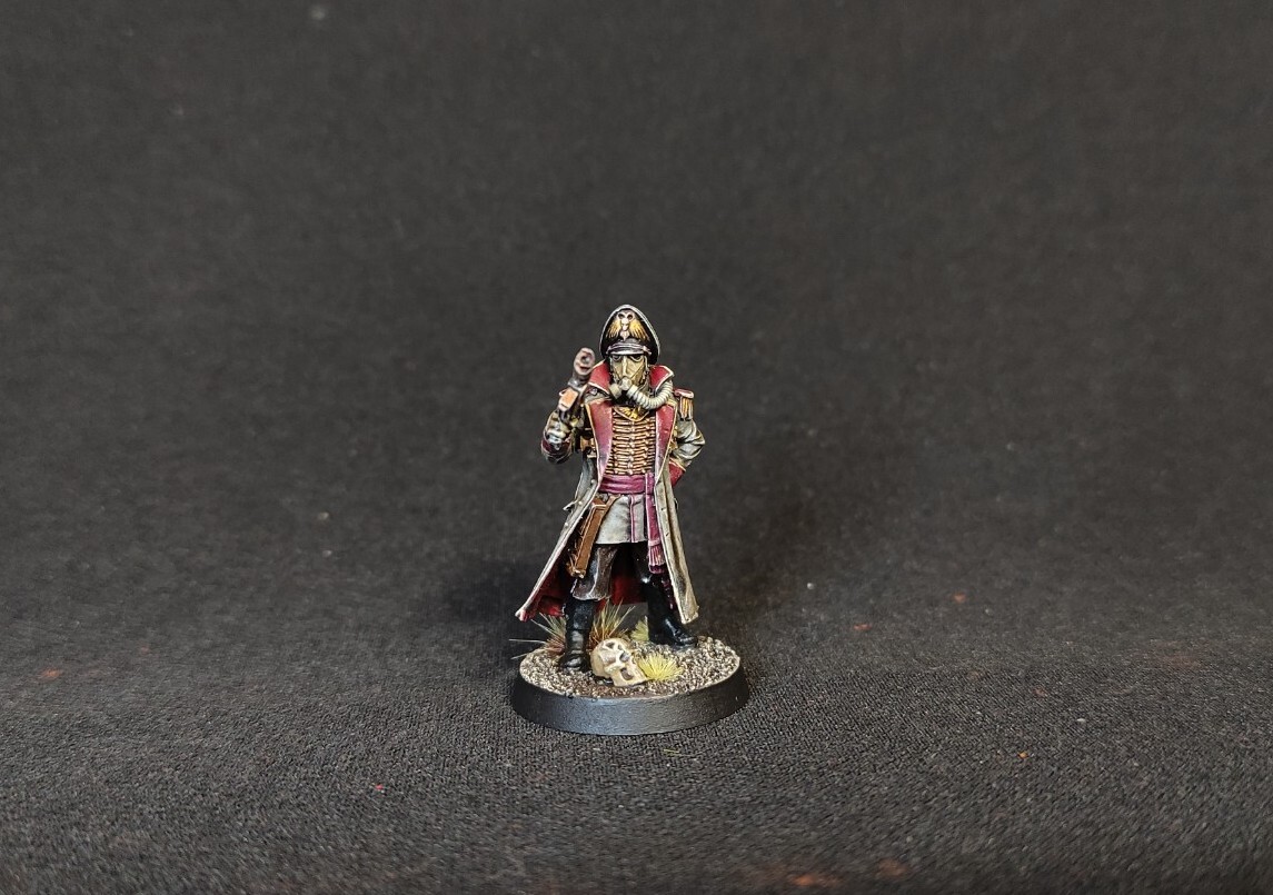 Warhammer 40k commission painted Death Korps of Krieg commissar Sword ...