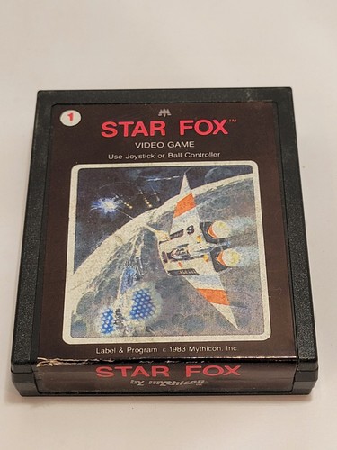 Vintage Atari 2600 Star Fox Game by Mythicon Inc. 1983 | eBay