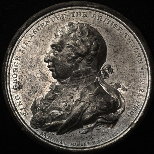 Great Britain George III, National Jubilee, 1809 by P. Wyon, (BHM 652 ...