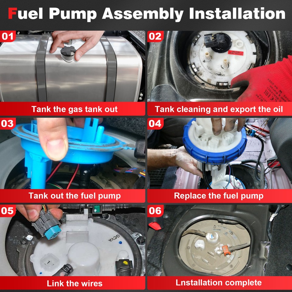 Fuel Pump Module Assembly For 2012 2013 2014 Jeep Grand Cherokee 6.4L ...