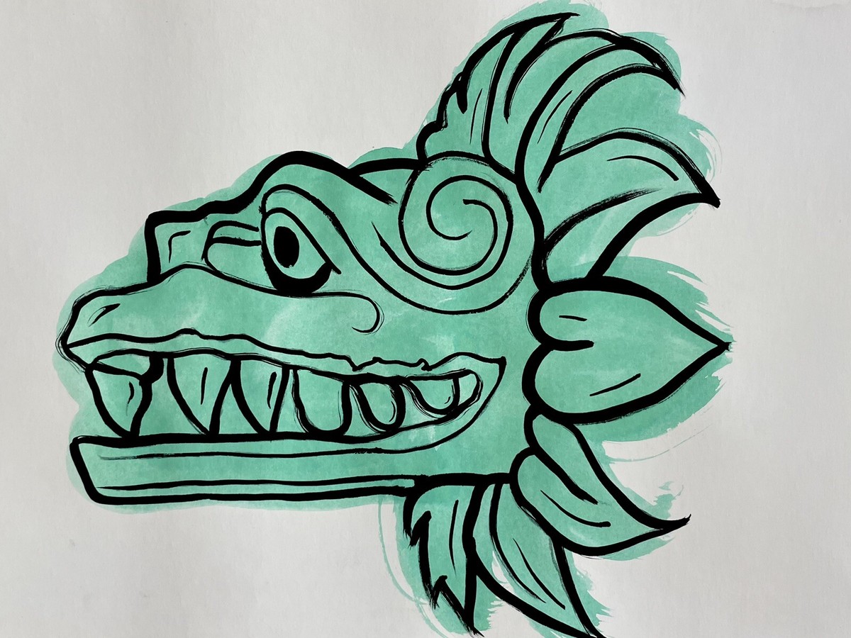 Simple Aztec Designs To Draw