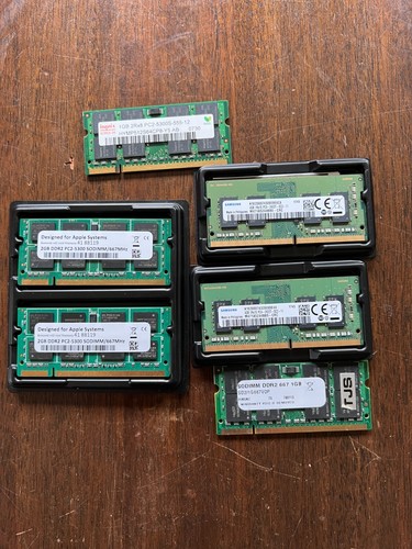LOT of 6 Assorted DIMM RAM | eBay