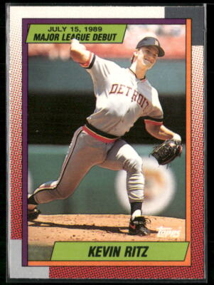 1990 Topps Major League Debut 1989 #102 Kevin Ritz | eBay
