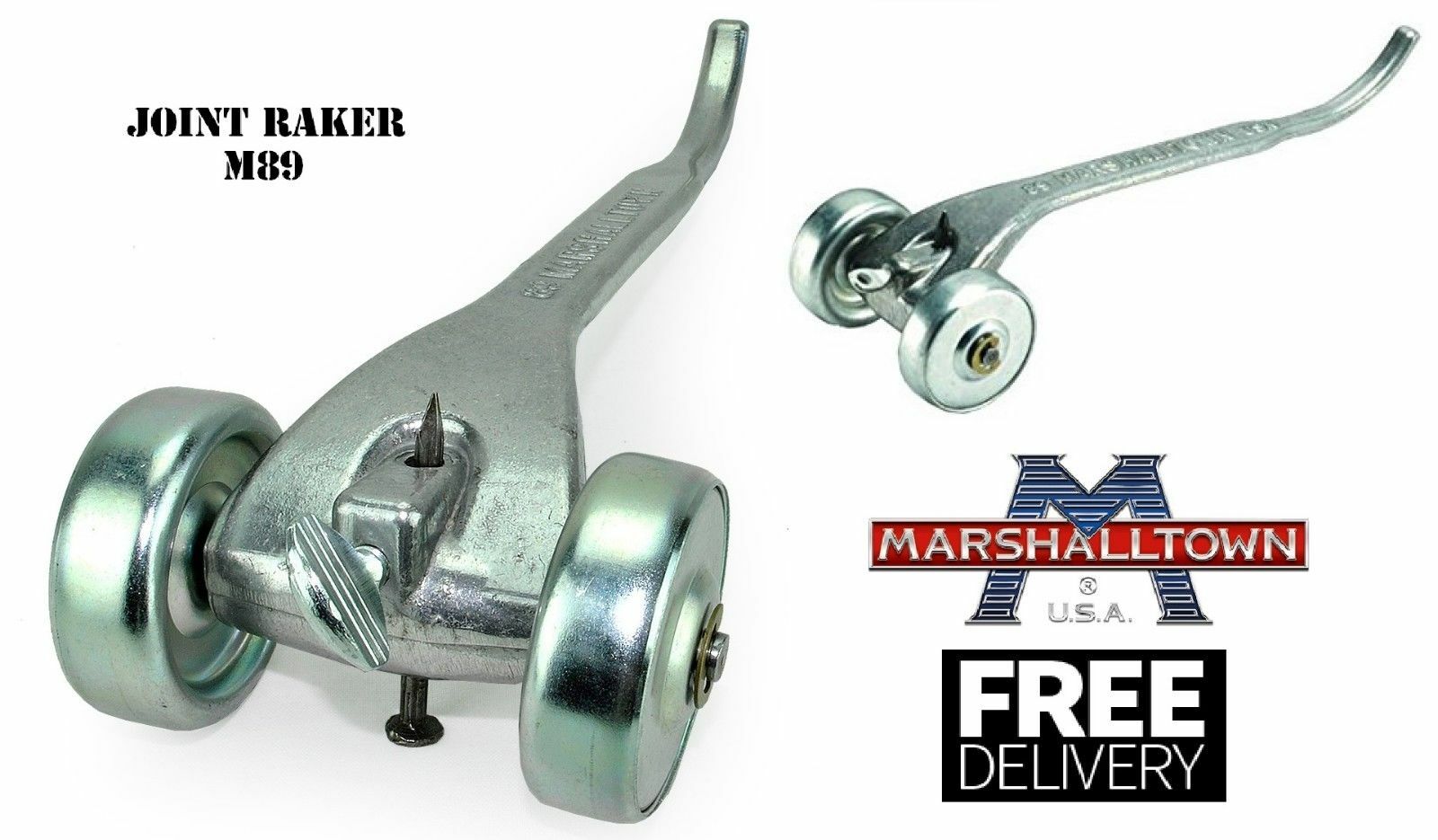Marshalltown Chariot Brick Joint Raker Mortar Joint Raker M89 Made in ...