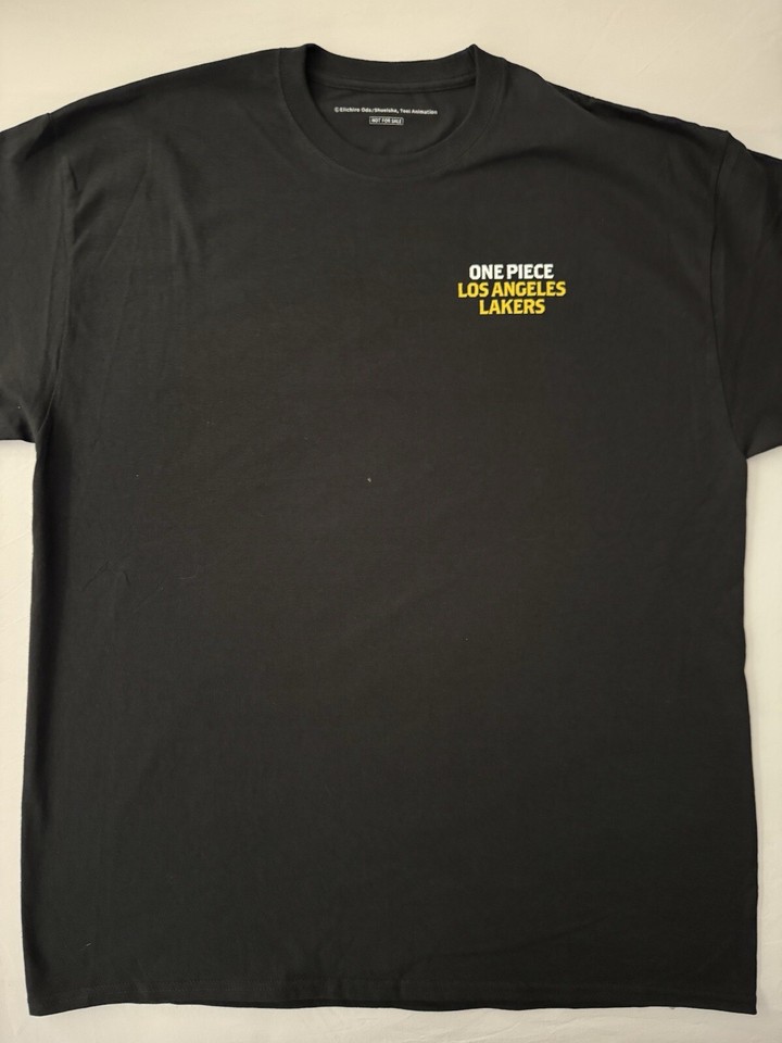Lakers X One Piece Anime Collab Shirt, SGA 2.28.25 XL | eBay