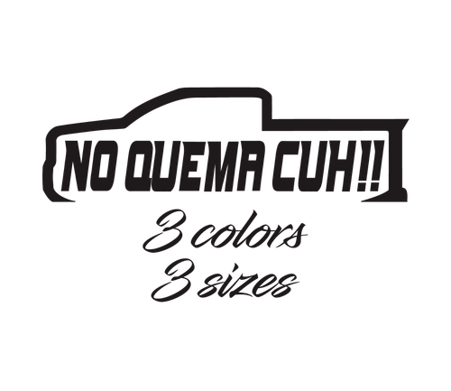 Takuache trokiando Paisa Meme Divertido Vinilo Calcomanía no quema cuh ...