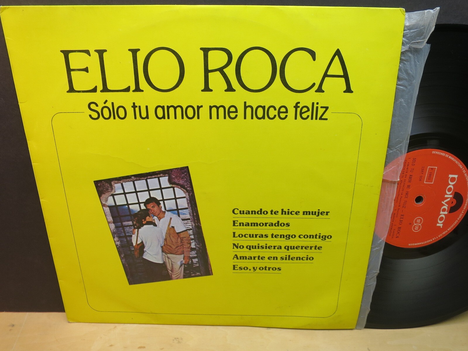 Elio Roca: Solo tu Amor Me Hace Feliz (VG 1983 Polydor, Columbia LP) | eBay