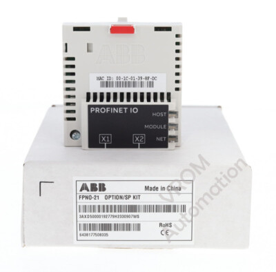 New ABB FPNO-21 SW: 2.01 Ethernet Adapter Communication Module | eBay