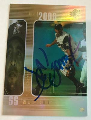 Alex Gonzalez Autograph Rare Florida Marlins | eBay