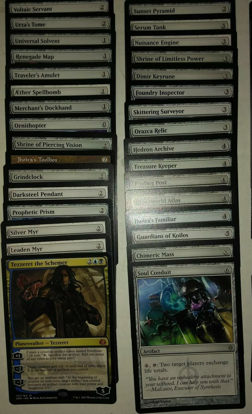 MTG Commander Deck - Rona, Disciple of Gix Magic the Gathering Dimir ...