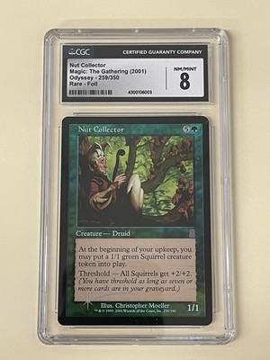 MTG Nut Collector Odyssey 259/350 Foil Rare CGC 8 Free Shipping | eBay