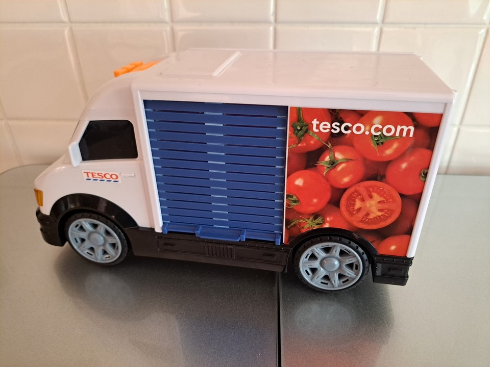 Tesco Delivery Toy Van with Sounds, Lights and Movement - No Crates ...