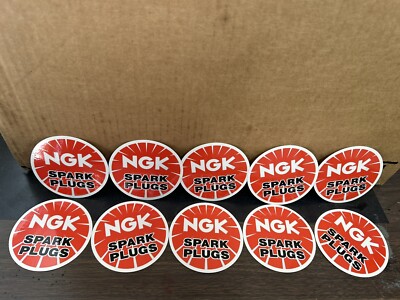 12 pack 3” NGK Spark Plugs vinyl decal sticker | eBay
