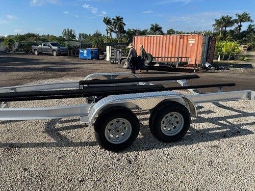 Boat Trailer, New Aluminum (Coyote Mfg Brand) Brakes on both Axles ...