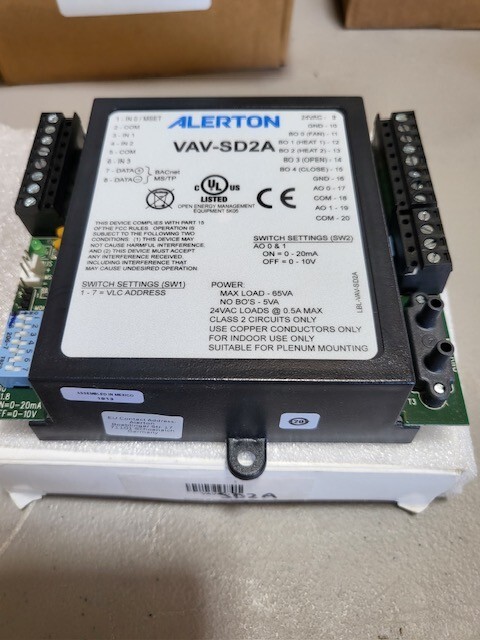 Alerton VAV-SD2A VAV Controller | eBay