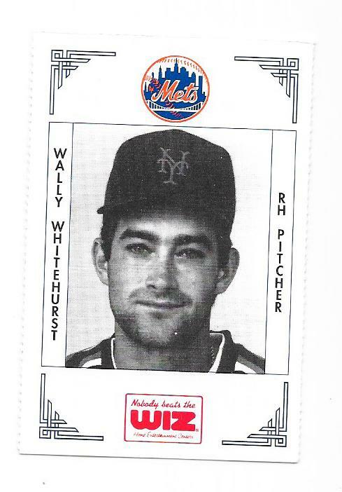 WALLY WHITEHURST 1991 METS THE WIZ # 429 **FREE SHIPPING** | eBay