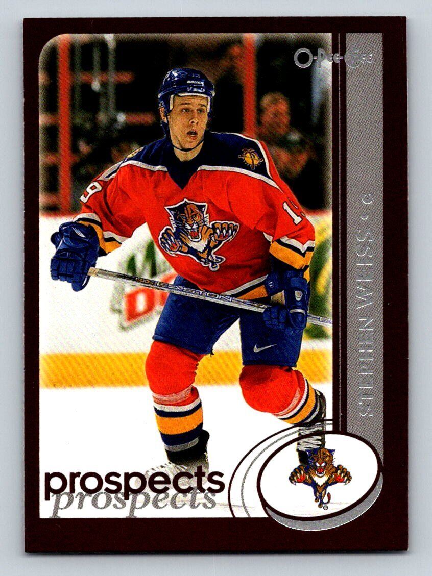 2002-03 O-Pee-Chee Prospects #305 Stephen Weiss Florida Panthers | eBay