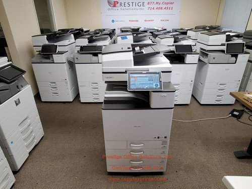 Ricoh MP C3504 Color Copier Printer Scanner. Super Low Meter Count only ...