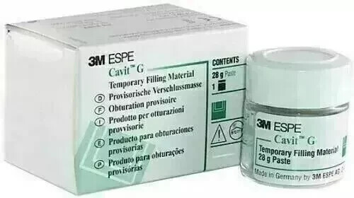 Original 3M Cavit G Dental Temporary Filling Material 28g WITH BOX Org.Qlty | eBay