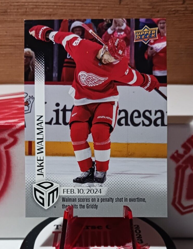 Jake Walman 2024 OT Griddy Goal GDM #58 ~599 Issued~ | eBay