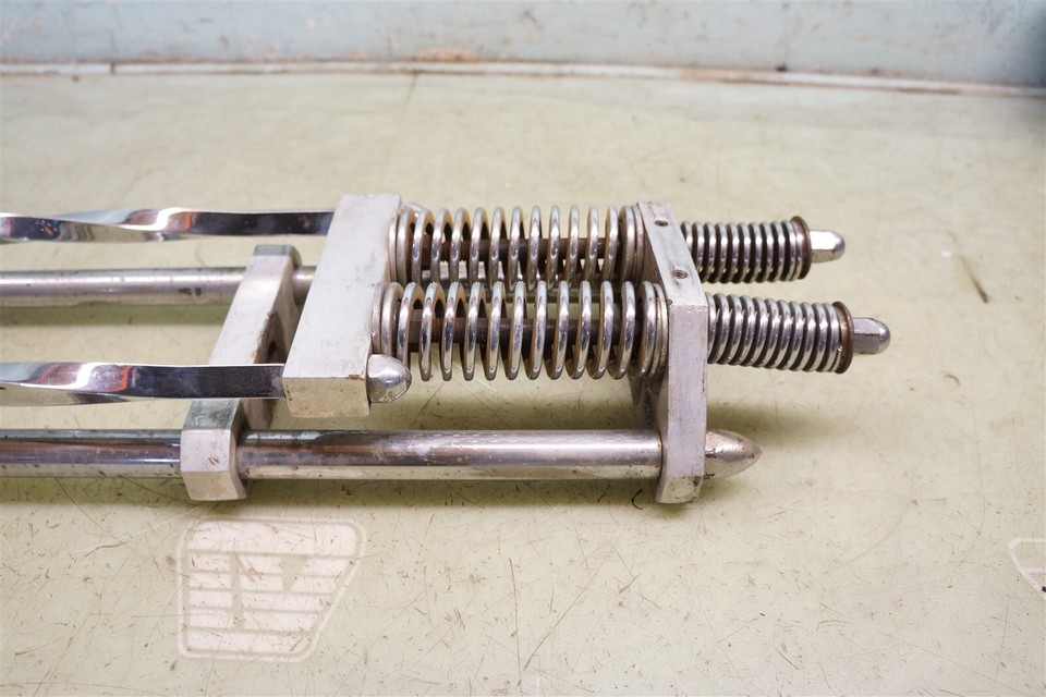 Twisted Chrome Chopper Front End Harley Triumph Springer Motorcycle ...