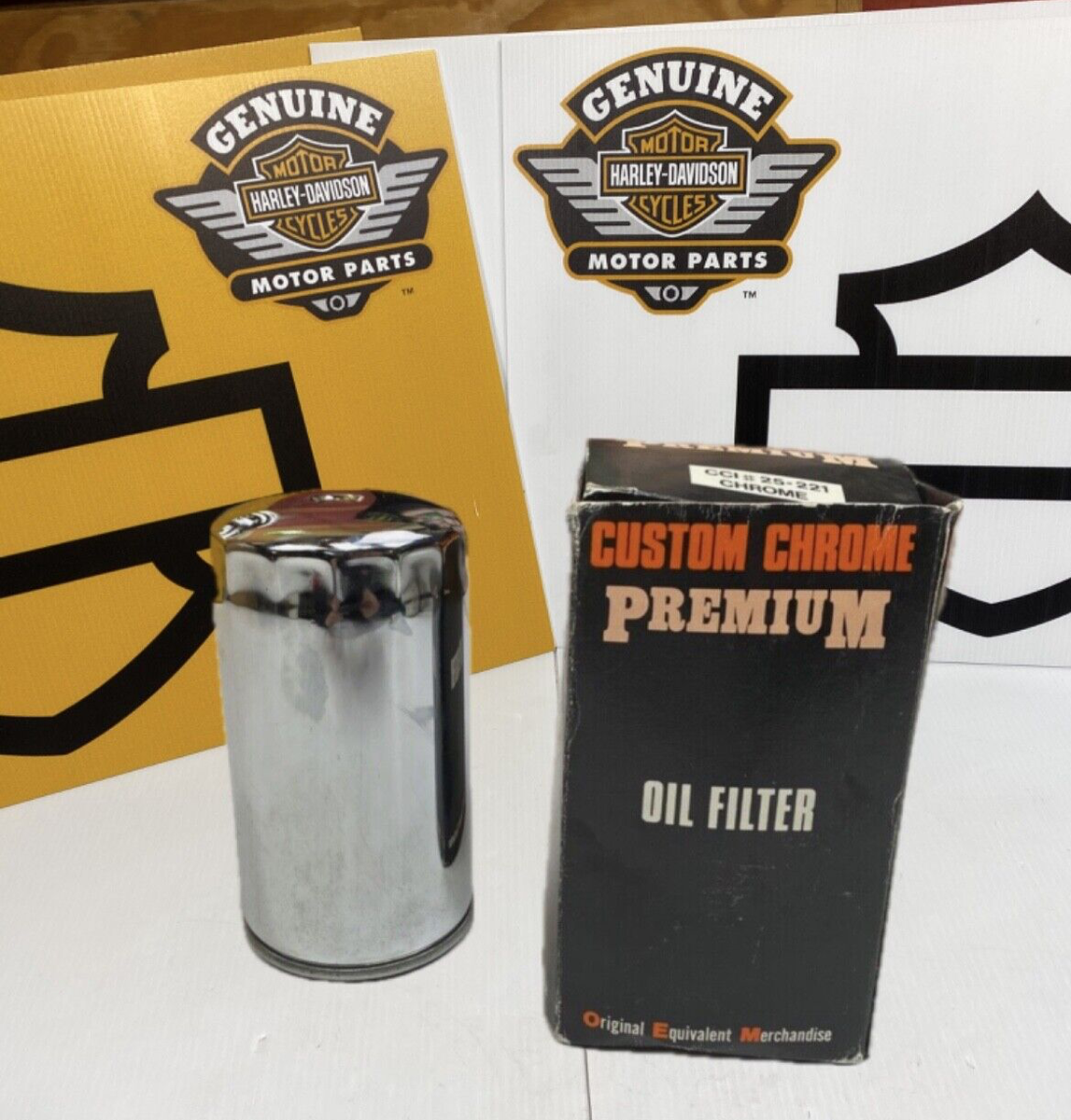 Custom Harley Oil Filter DK Custom Cool N Clean Oil Filter Relocation