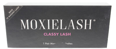 SEALED 1 Pair MoxieLash Classy 10-Magnet Lash, 30 Wears, Magnetic Silk Lashes CF | eBay