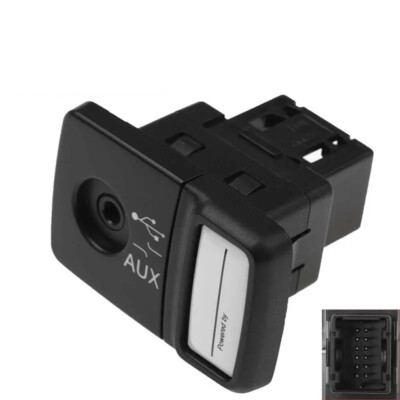 Blue and Me Media Player USB AUX Charging Port Module For Fiat 500 ...