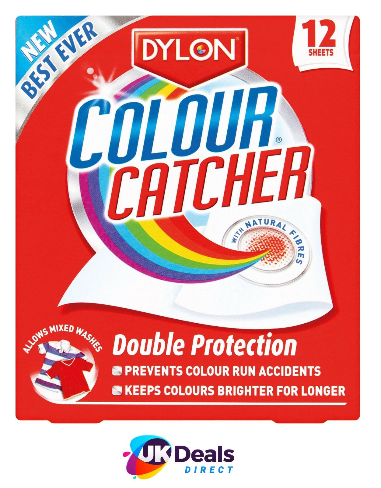 DYLON BRILLIANT WHITE BLACK RENOVATOR COLOUR CATCHER OXI STAIN REMOVER ...