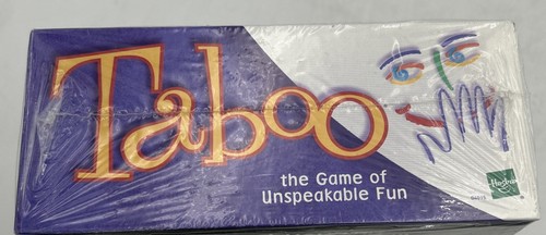 Classic Hasbro TABOO Board Game (2000) Sealed In Box Brand New Made In ...