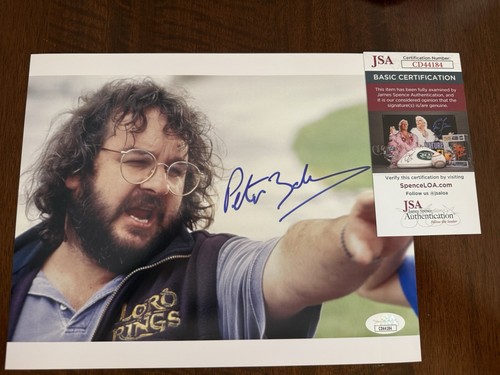 Peter Jackson Lord Of The Rings Hand Signed In Person Autograph 10x8 ...