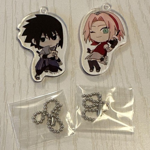 Naruto Shippuden Sasuke Sakura Acrylic Keychain Naruto Boruto Collaboration Use | eBay