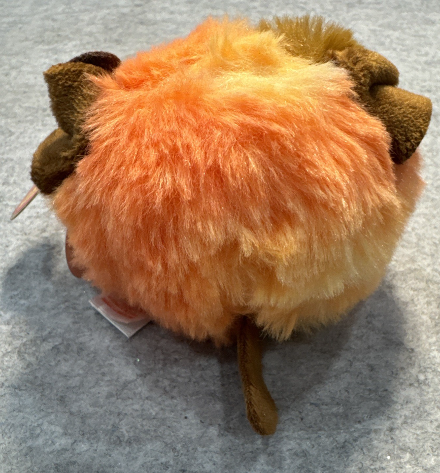 TY Puffies MANDARIN the Dog 4” Stuffed Puff Ball Plush Child Toy | eBay
