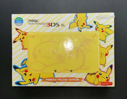 The "New" Nintendo 3DS XL Pikachu Yellow Edition - Opened Box | eBay